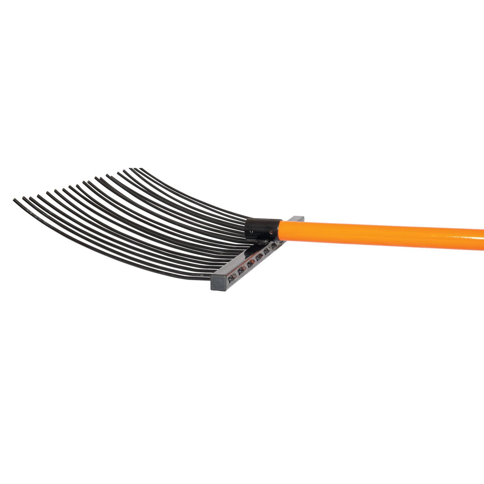 AgBoss 20 Tine Fiberglass Handle Stable Rake Garden Mulch Shifting ...
