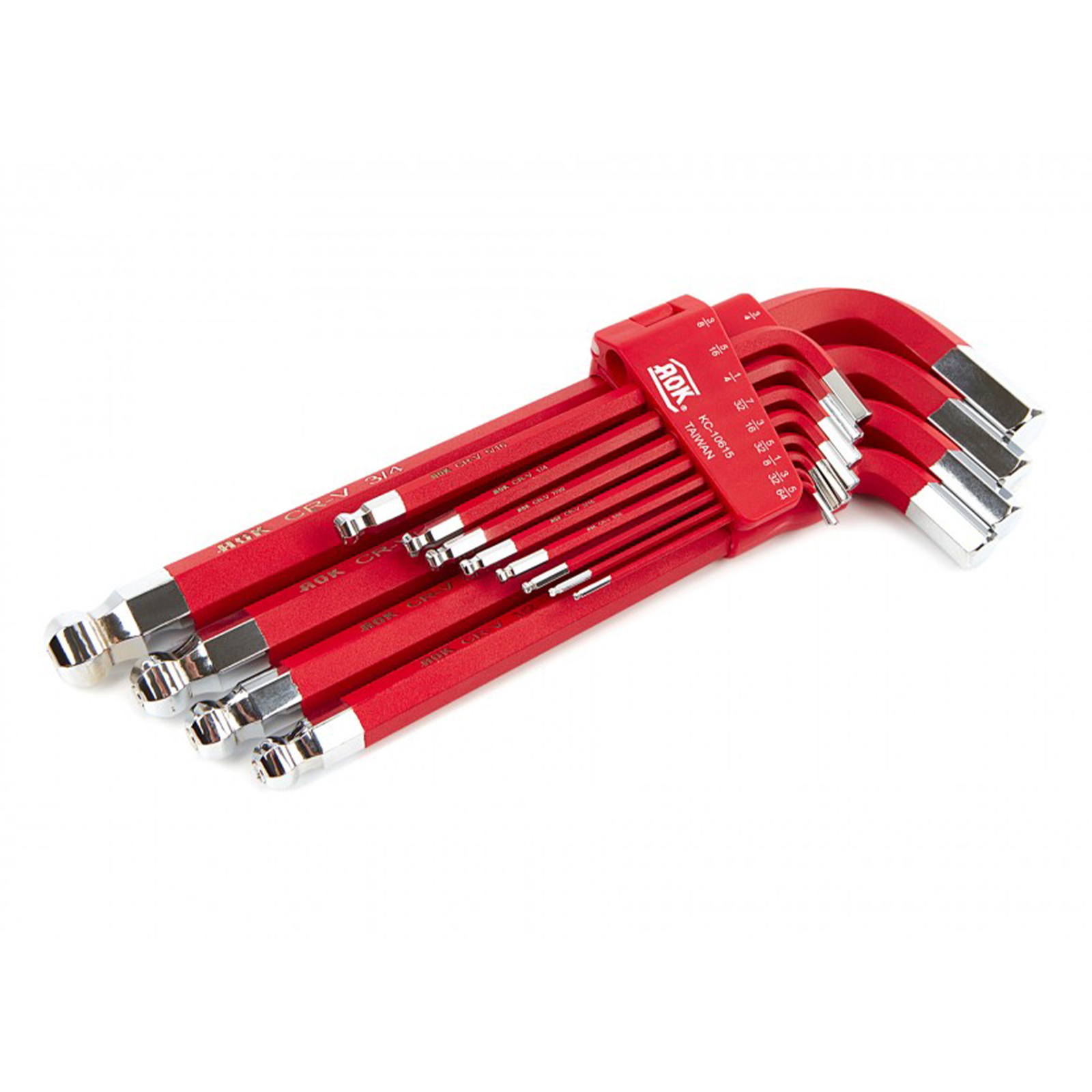 KC Tools Imperial Jumbo Allen Key Jumbo Hex Allen Key Set 10615 The KC Tools Imperial Jumbo Allen Key Jumbo Hex Allen Key Set 10615 The