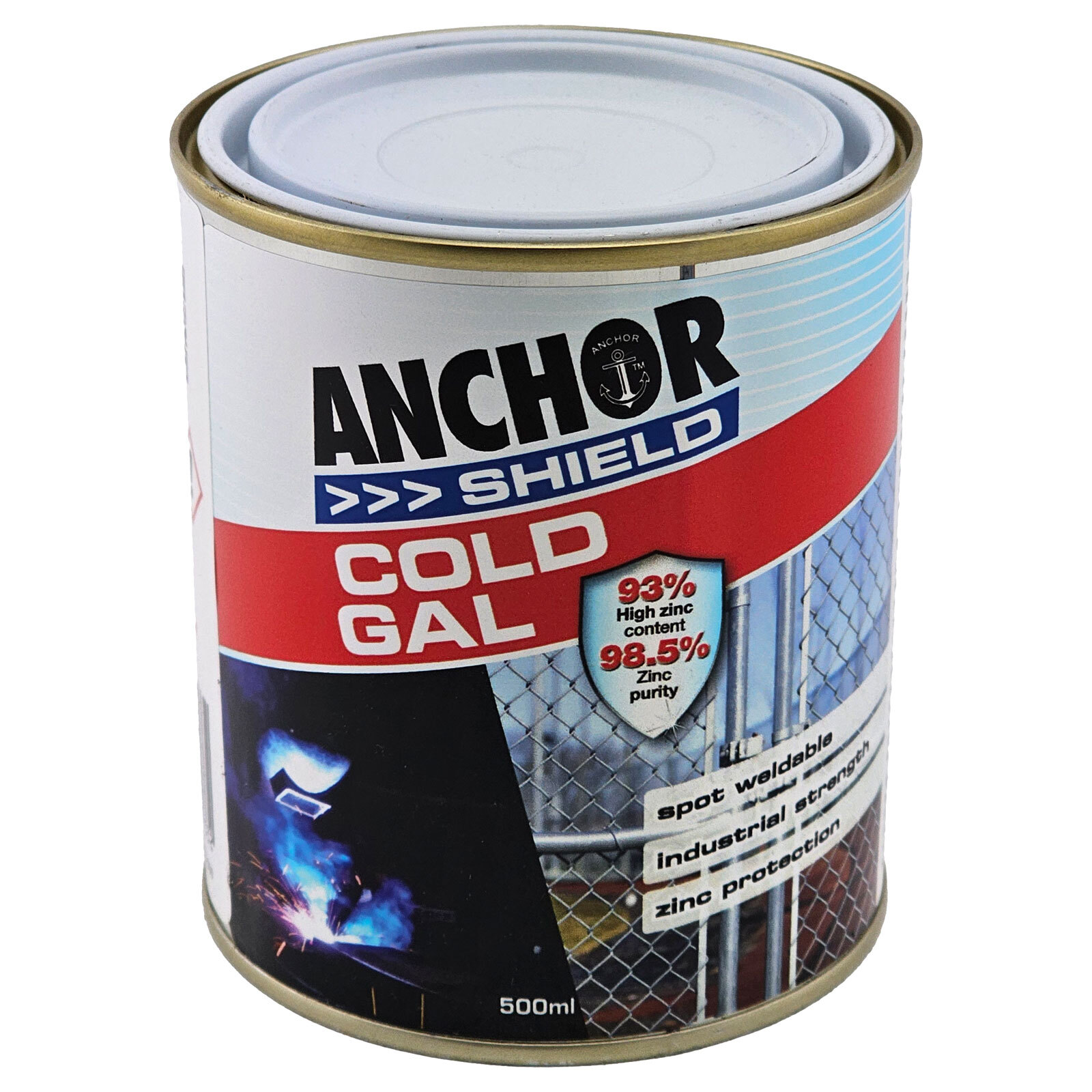 Anchor 500mL Shield Cold Galvanising Paint | 58053-500 | The Grit