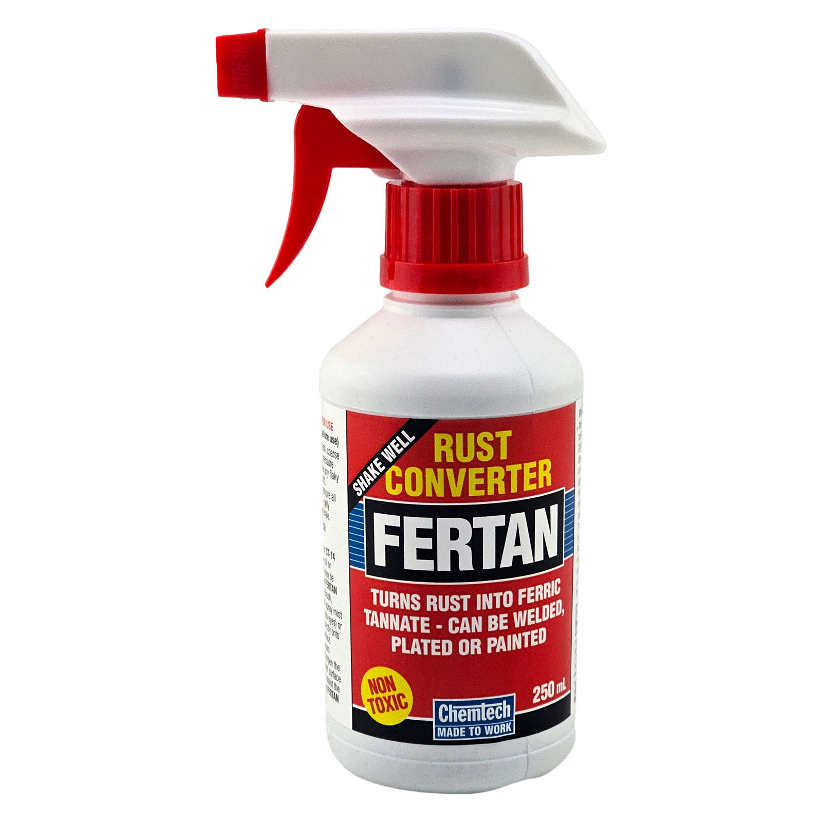 Chemtech 250mL Fertan Rust Converter Trigger Pack | FER-250M | The Grit