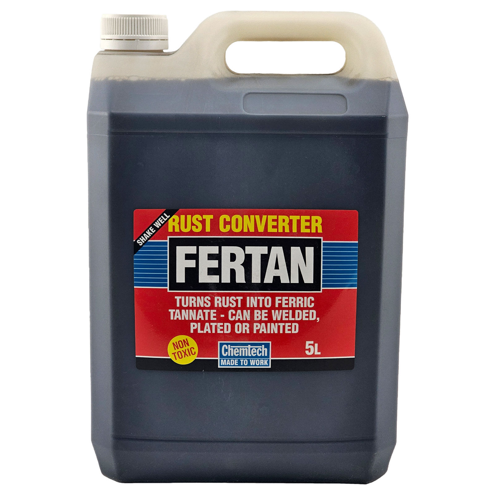 Chemtech 5 Litre Fertan Rust Converter | FER-5L | The Grit